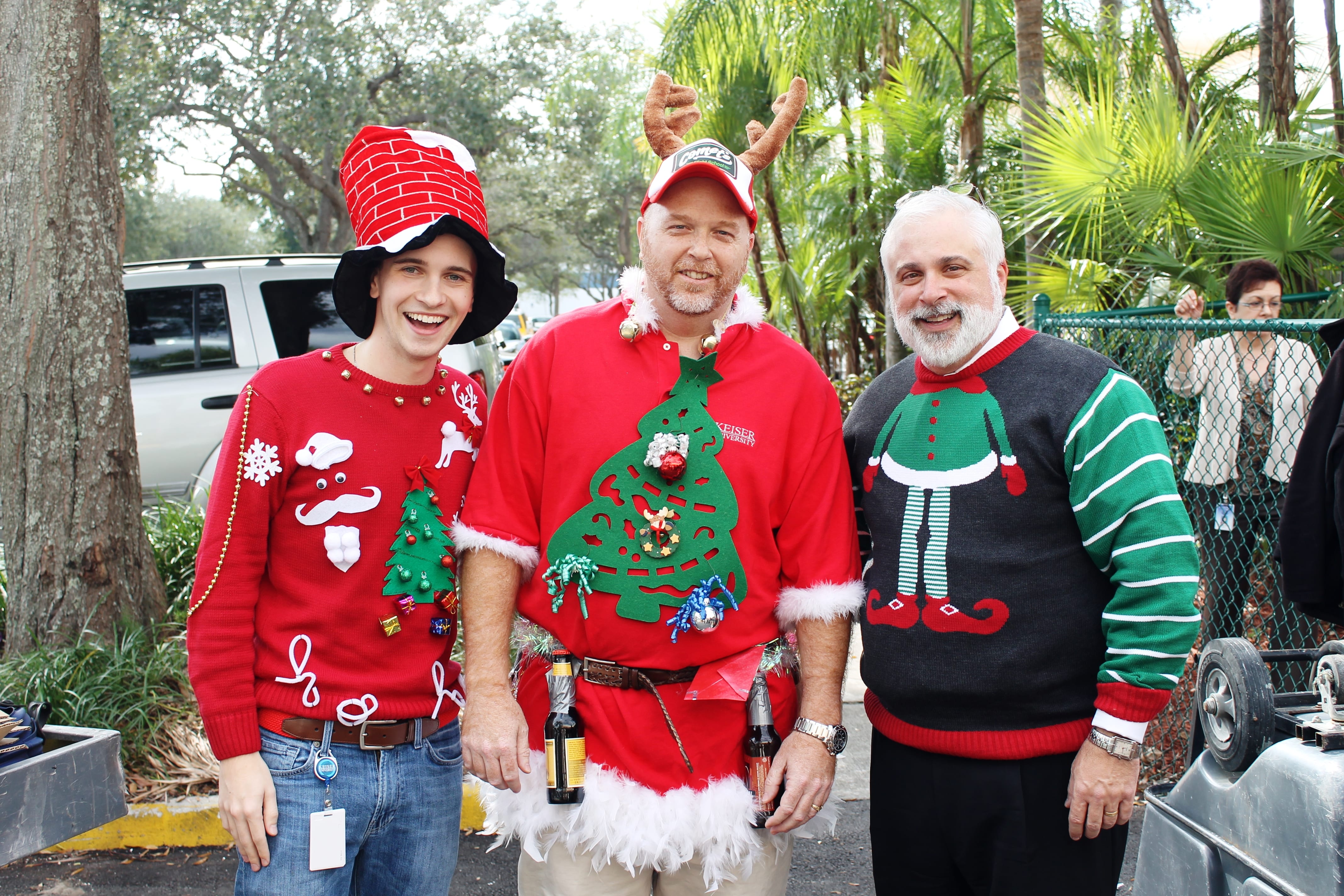 Ugly Sweaters Take Over KU Keiser University