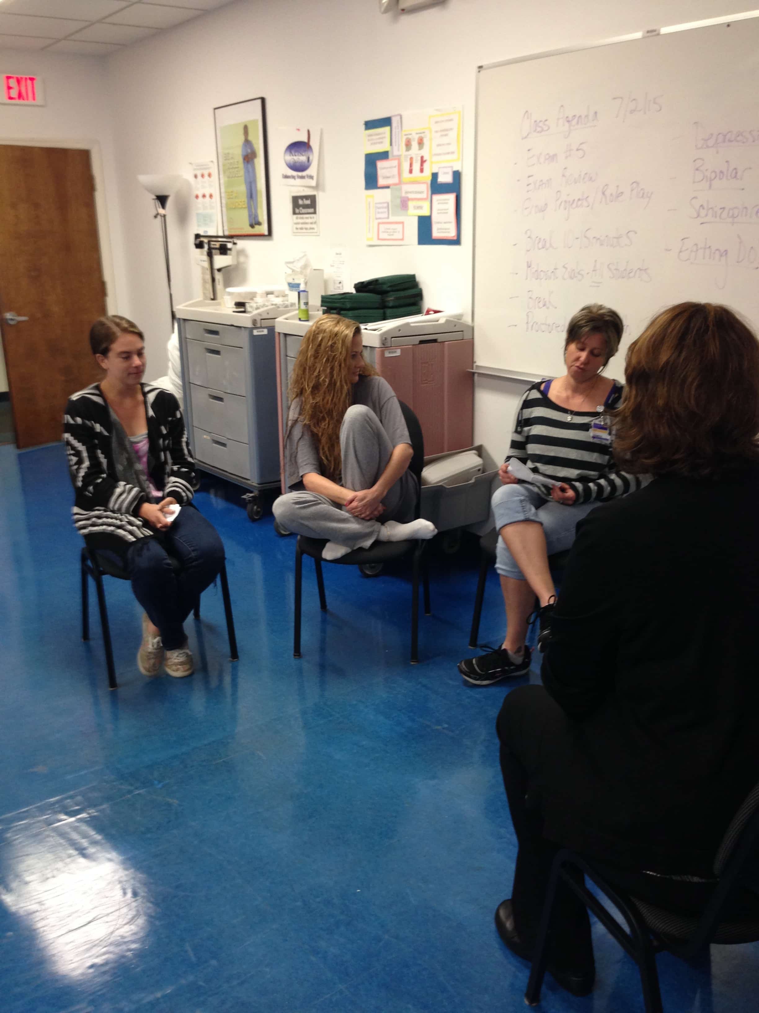 Melbourne Nursing Students Work on Scenarios for Their Mental Health ... Melbourne Nursing Students Work on Scenarios for Their Mental Health ...