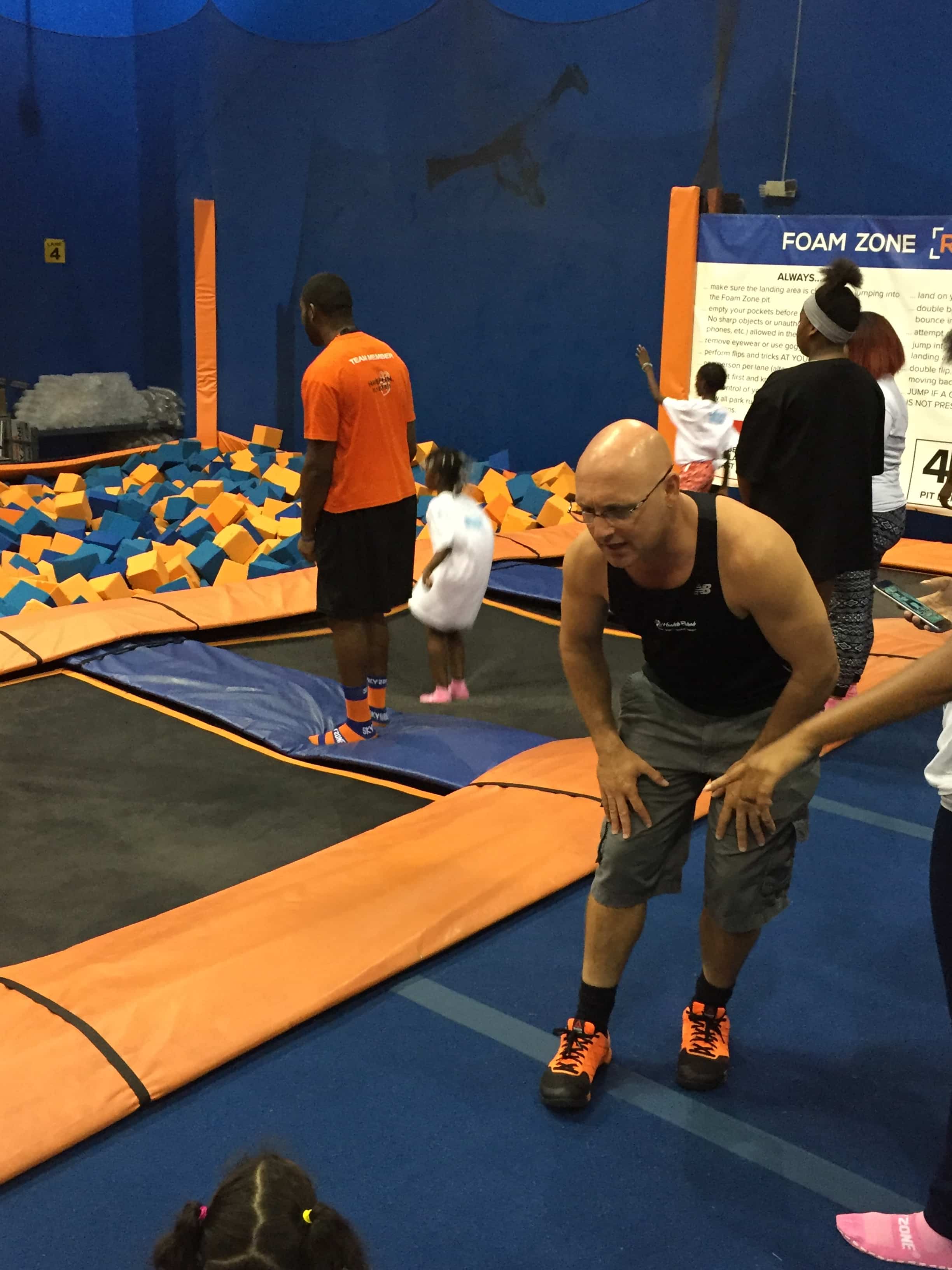 Sky Zone Foam Pit Tricks