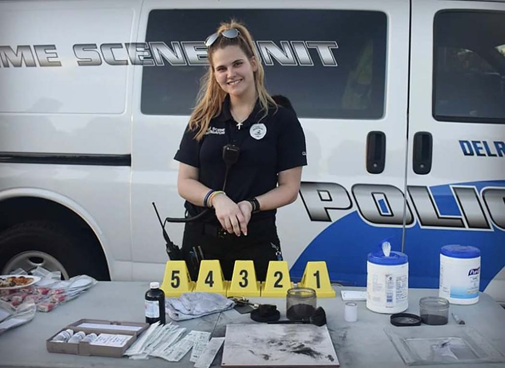 Keiser Grad Shares Insights into Crime Scene Investigation